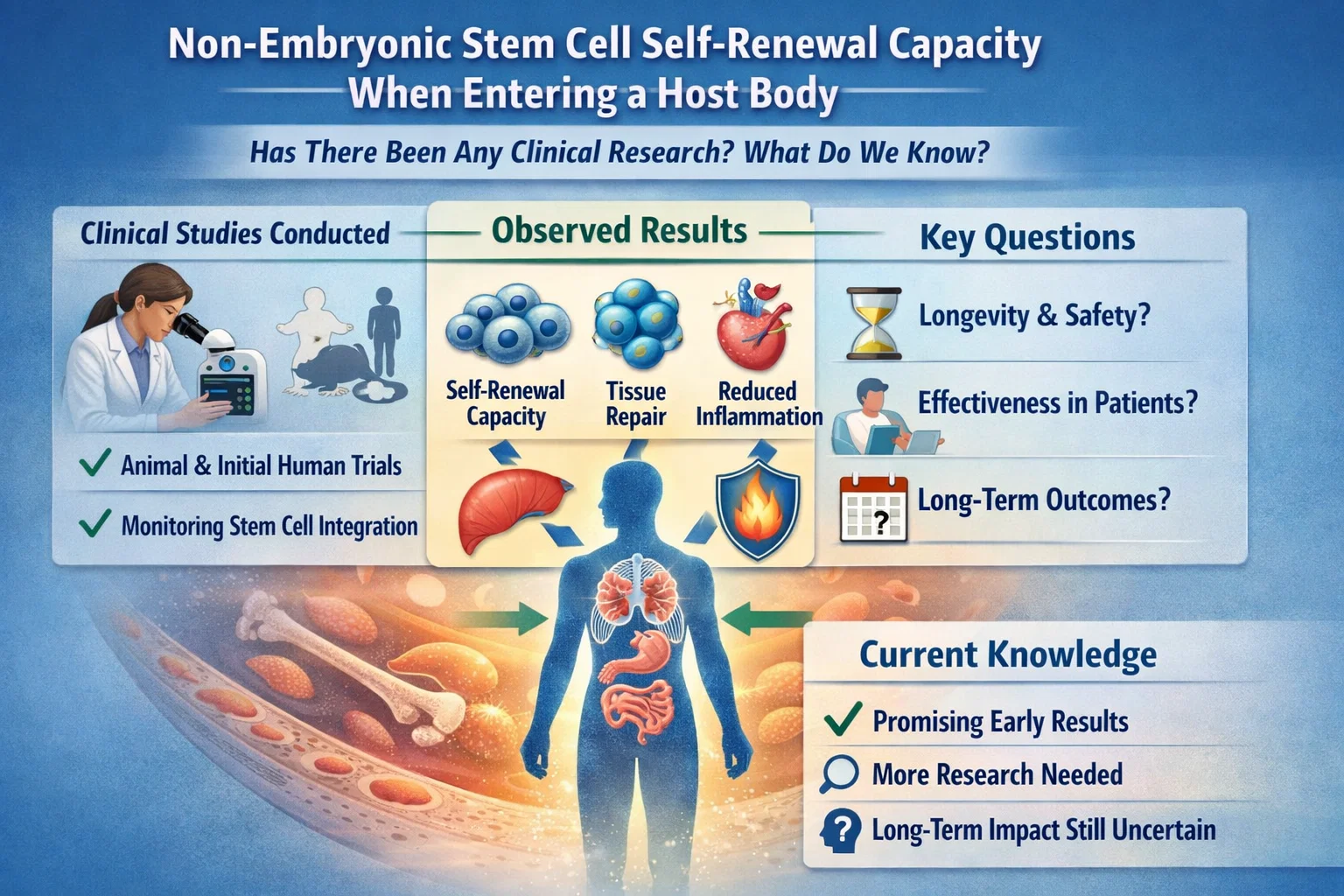 Non-Embryonic Stem Cell Self-Renewal Capacity When Entering a Host Body ...